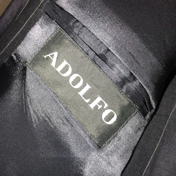 Adolfo | Suits & Blazers | Adolfo Suit Jacket And Pants Size Medium ...